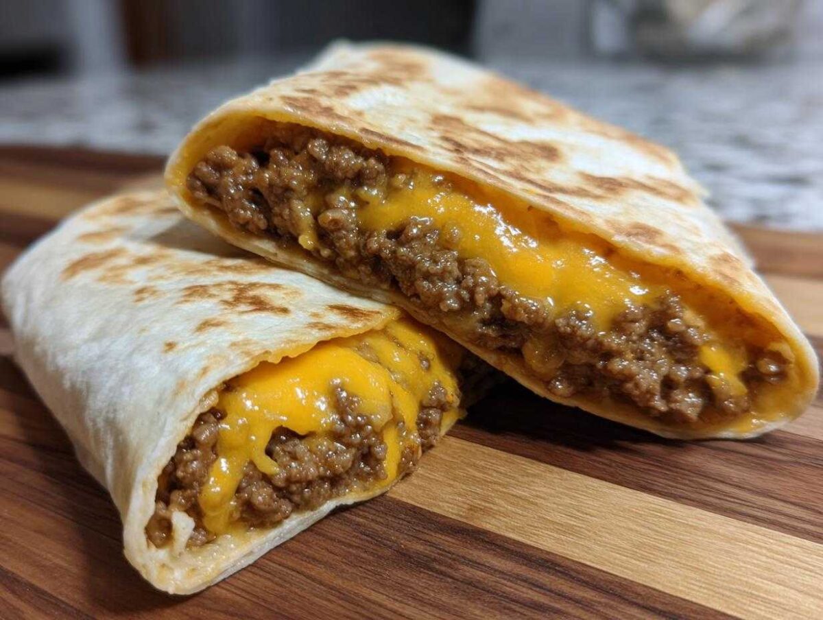 Amazing 30-Min Ground Beef Tortilla Wraps
