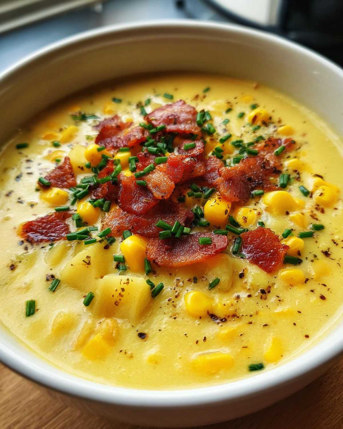 Amazing 1-Pot Sweet Corn Chowder