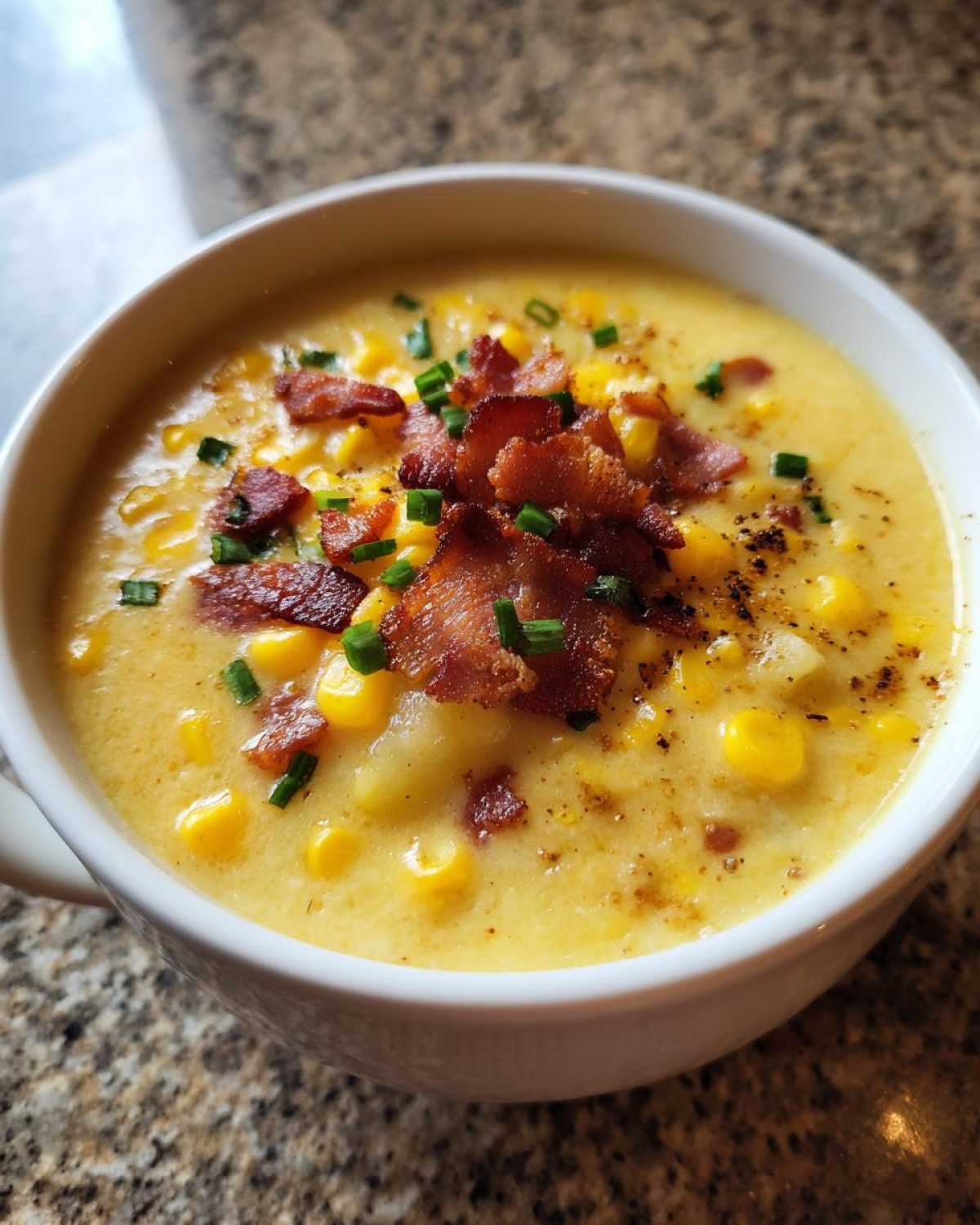 Amazing 1-Pot Sweet Corn Chowder