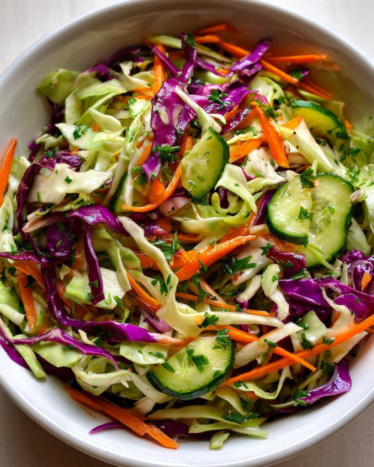 Amazing 4-Ingredient Cabbage Salad Joy