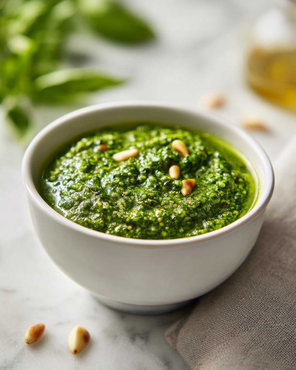 Amazing Basil Pesto: 10 Minute Joy