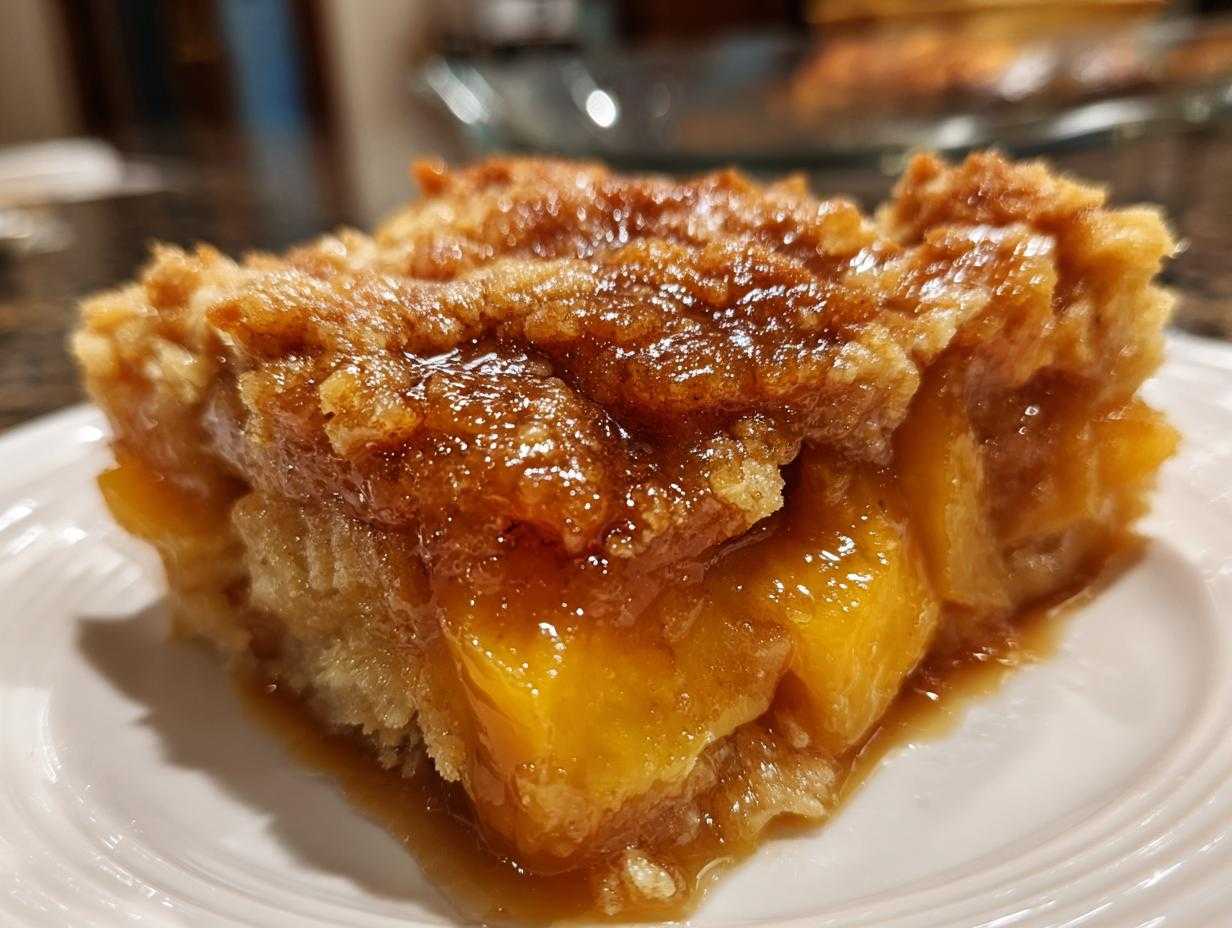Easy Southern Peach Cobbler: 1 Joyful Bake