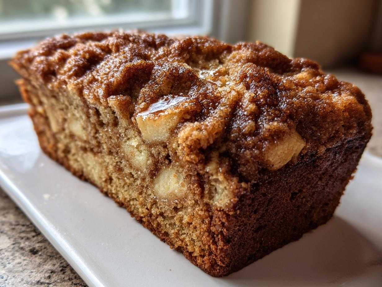 Amazing 55-Minute Moist Apple Bread