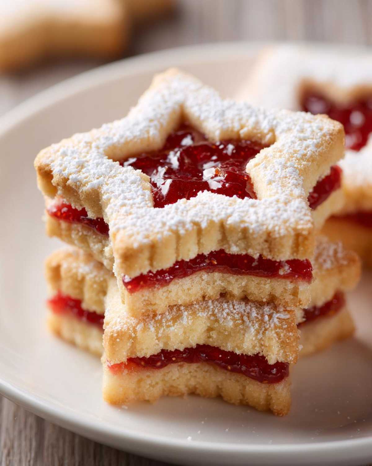 Linzer Cookies: 1 Amazing Soft Bite