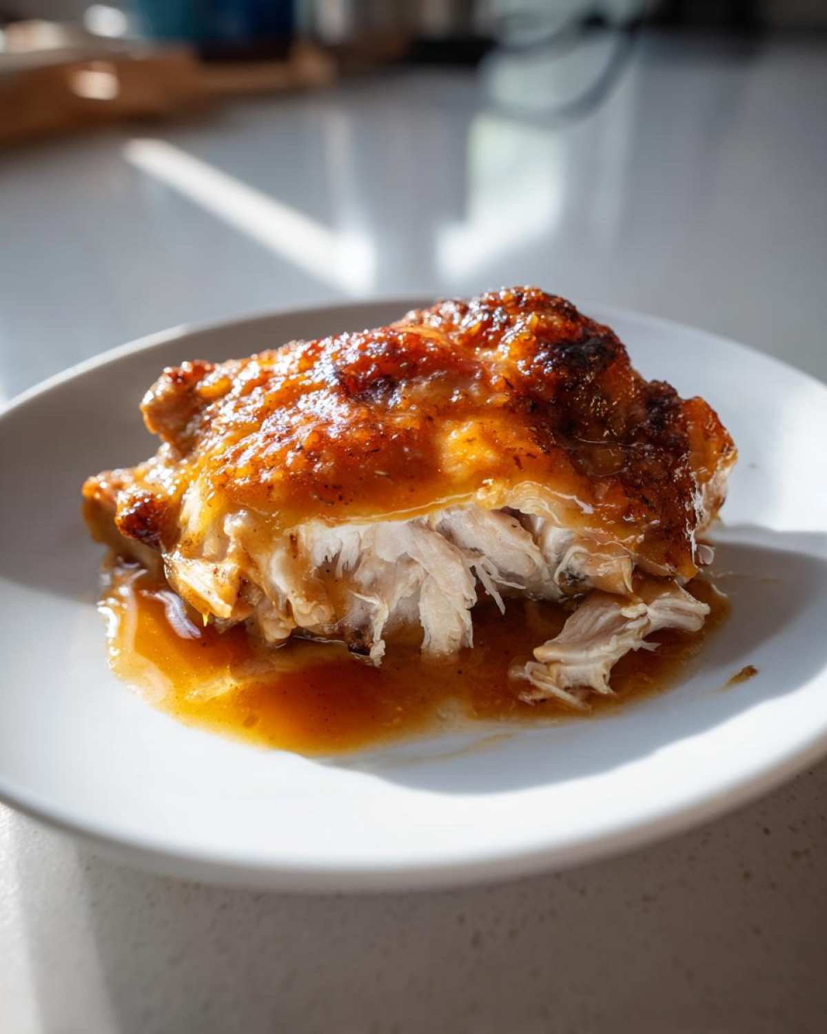 Braised Chicken Thighs: 1 Amazing Tender Bite