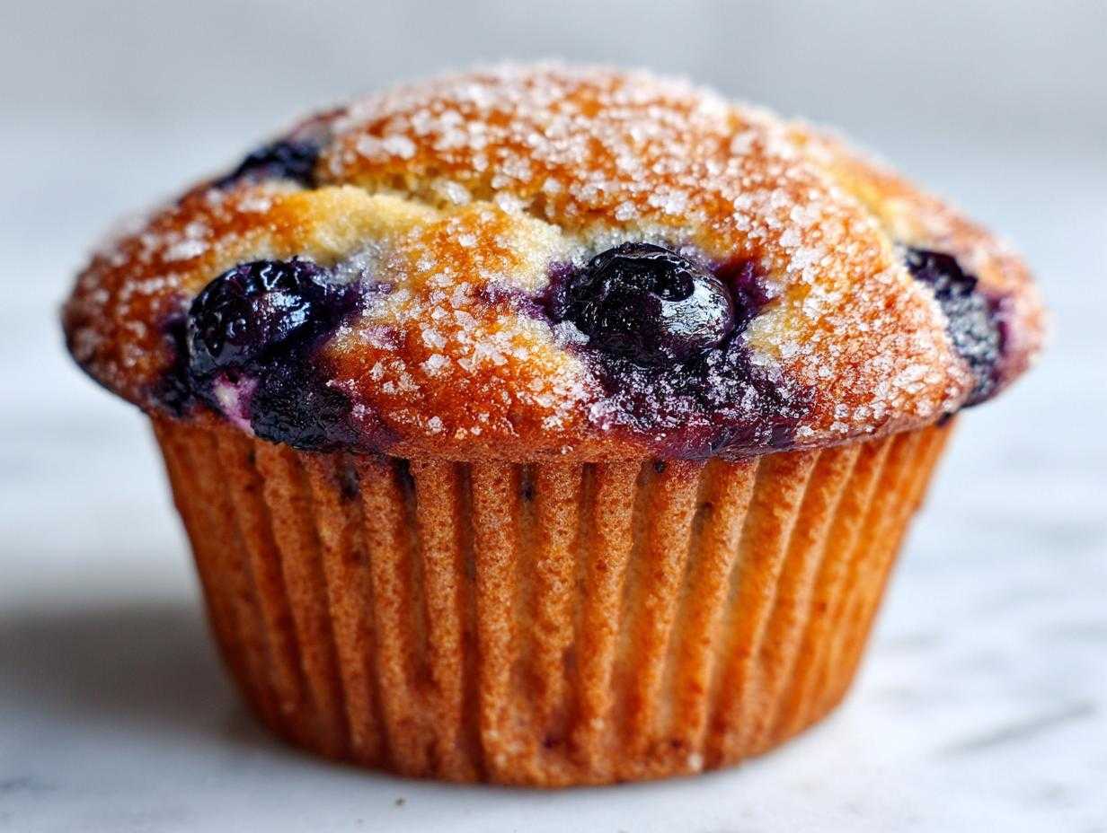 3 Bakery-Style Fluffy Blueberry Muffins Secrets